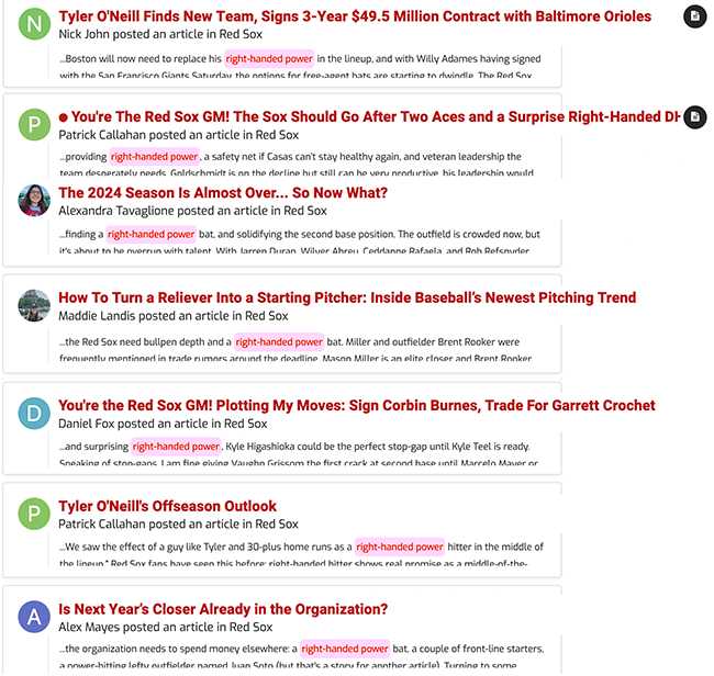 Article: Steamer’s New Splits Projections for the Red Sox Aren’t Pretty - Talk Sox Front Page ...